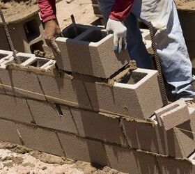How To Build A Cinderblock Wall Without Mortar (Do This ...