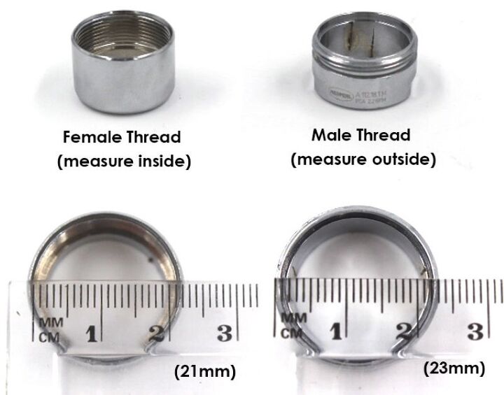 Different Faucet Aerator Sizes with Photos Upgradedhome Different Faucet Aerator Sizes with Photos Upgradedhome